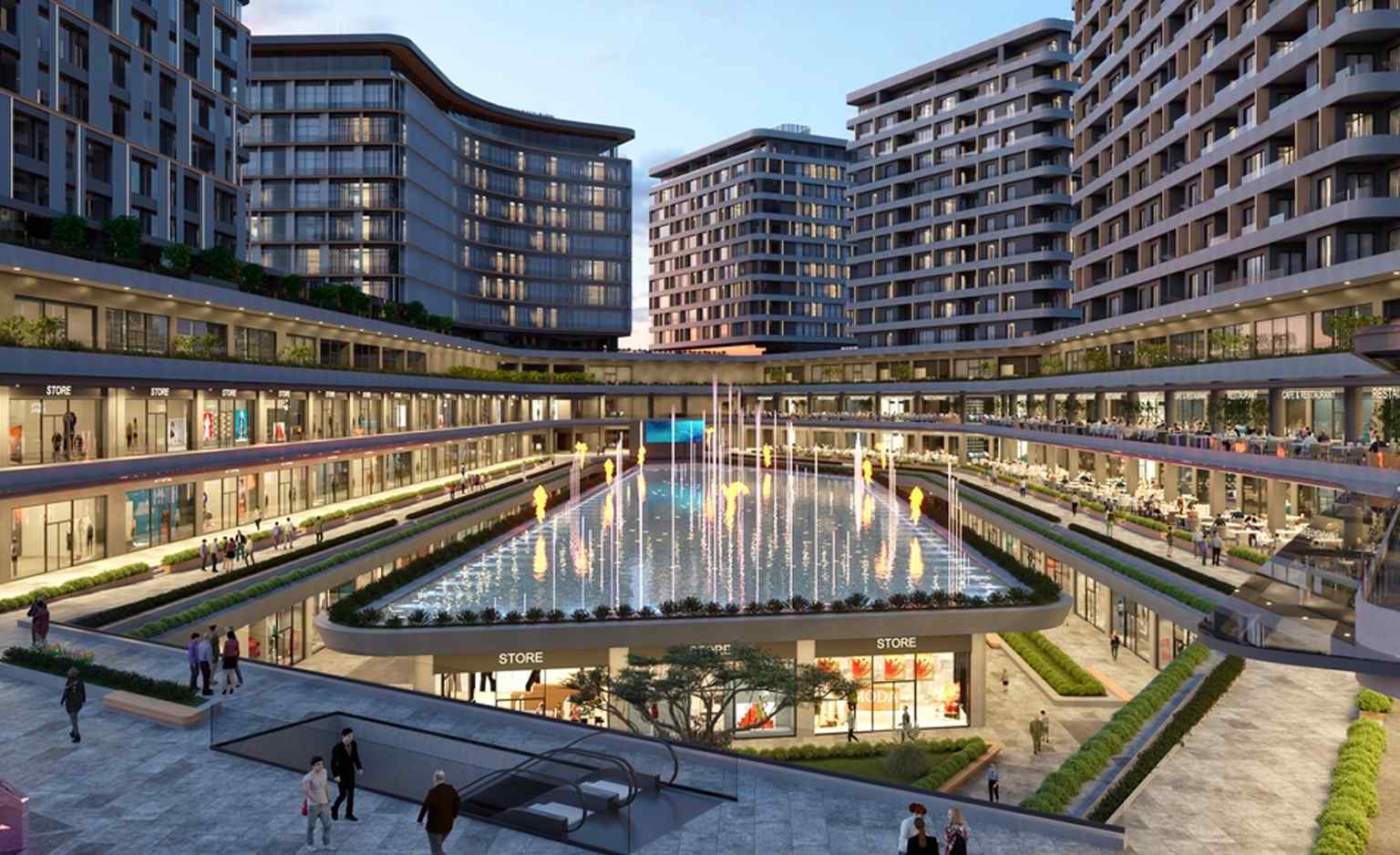 Downtown Bursa Project, Price List, Plans - Royal White Property